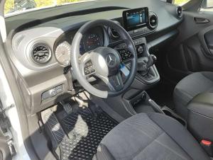 White Mercedes-Benz Citan 2022 in Kaunas, with an engine capacity of 1.50 L and mileage of 85 thousand km for 13900 €, photo 9 on AUTOMOTO.COM.LV