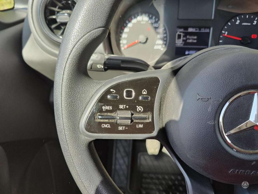 White Mercedes-Benz Citan 2022 in Kaunas, with an engine capacity of 1.50 L and mileage of 85 thousand km for 13900 €, photo 12 on AUTOMOTO.COM.LV