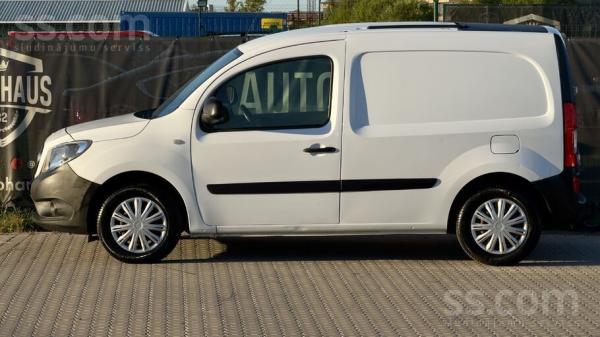 Balts Mercedes-Benz Citan 2013 Liepāja, ar dzinēja tilpumu 1.50 L un nobraukumu 285 tūkst. km par 3950 €, foto 7 vietnē AUTOMOTO.COM.LV