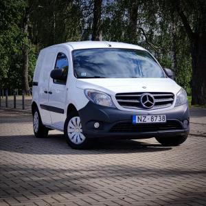 Balts Mercedes-Benz Citan 2016 Rīga, ar dzinēja tilpumu 1.50 L un nobraukumu 249 tūkst. km par 4450 €, foto  vietnē AUTOMOTO.COM.LV