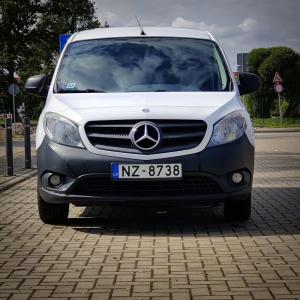 Balts Mercedes-Benz Citan 2016 Rīga, ar dzinēja tilpumu 1.50 L un nobraukumu 249 tūkst. km par 4450 €, foto 3 vietnē AUTOMOTO.COM.LV