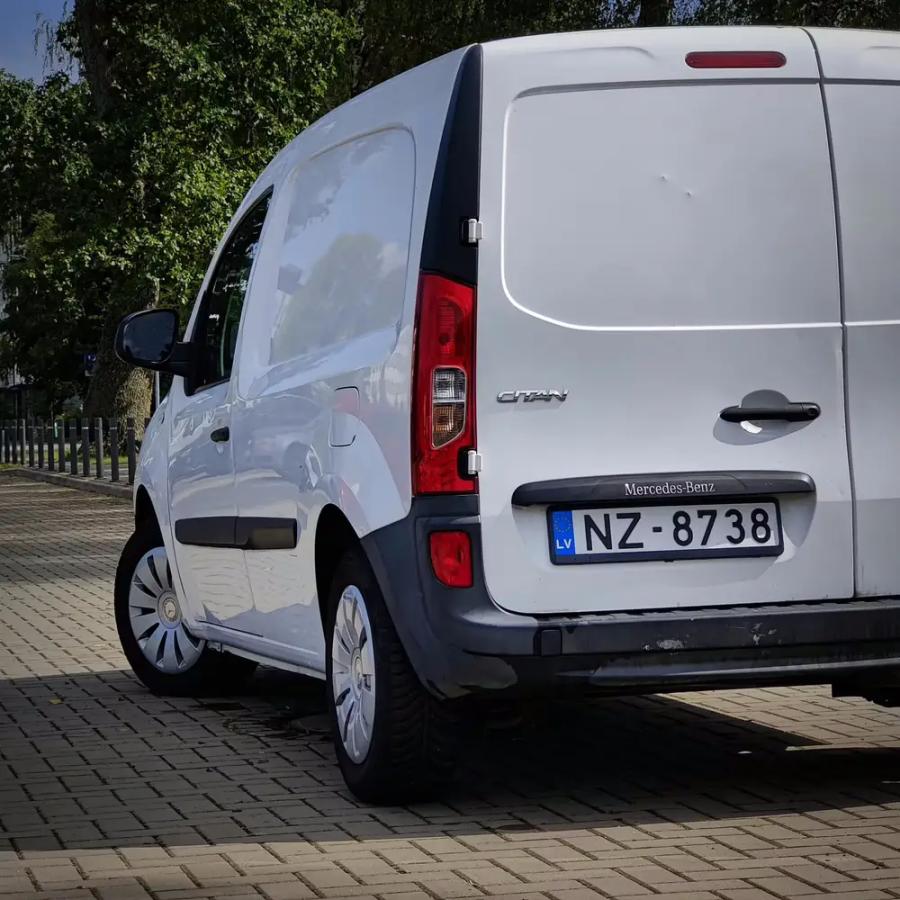 Balts Mercedes-Benz Citan 2016 Rīga, ar dzinēja tilpumu 1.50 L un nobraukumu 249 tūkst. km par 4450 €, foto 27 vietnē AUTOMOTO.COM.LV