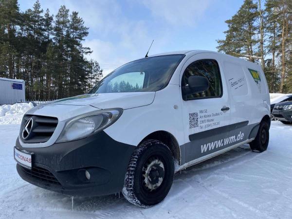 White Mercedes-Benz Citan 2014 in Jonava, with an engine capacity of 1.46 L and mileage of 560 thousand km for 3800 €, photo 1 on AUTOMOTO.COM.LV