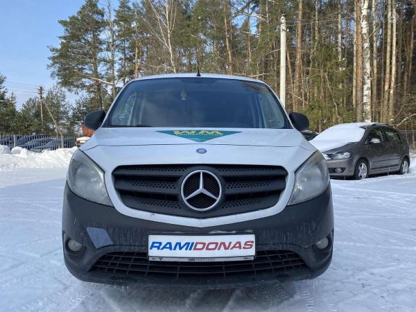 White Mercedes-Benz Citan 2014 in Jonava, with an engine capacity of 1.46 L and mileage of 560 thousand km for 3800 €, photo 2 on AUTOMOTO.COM.LV