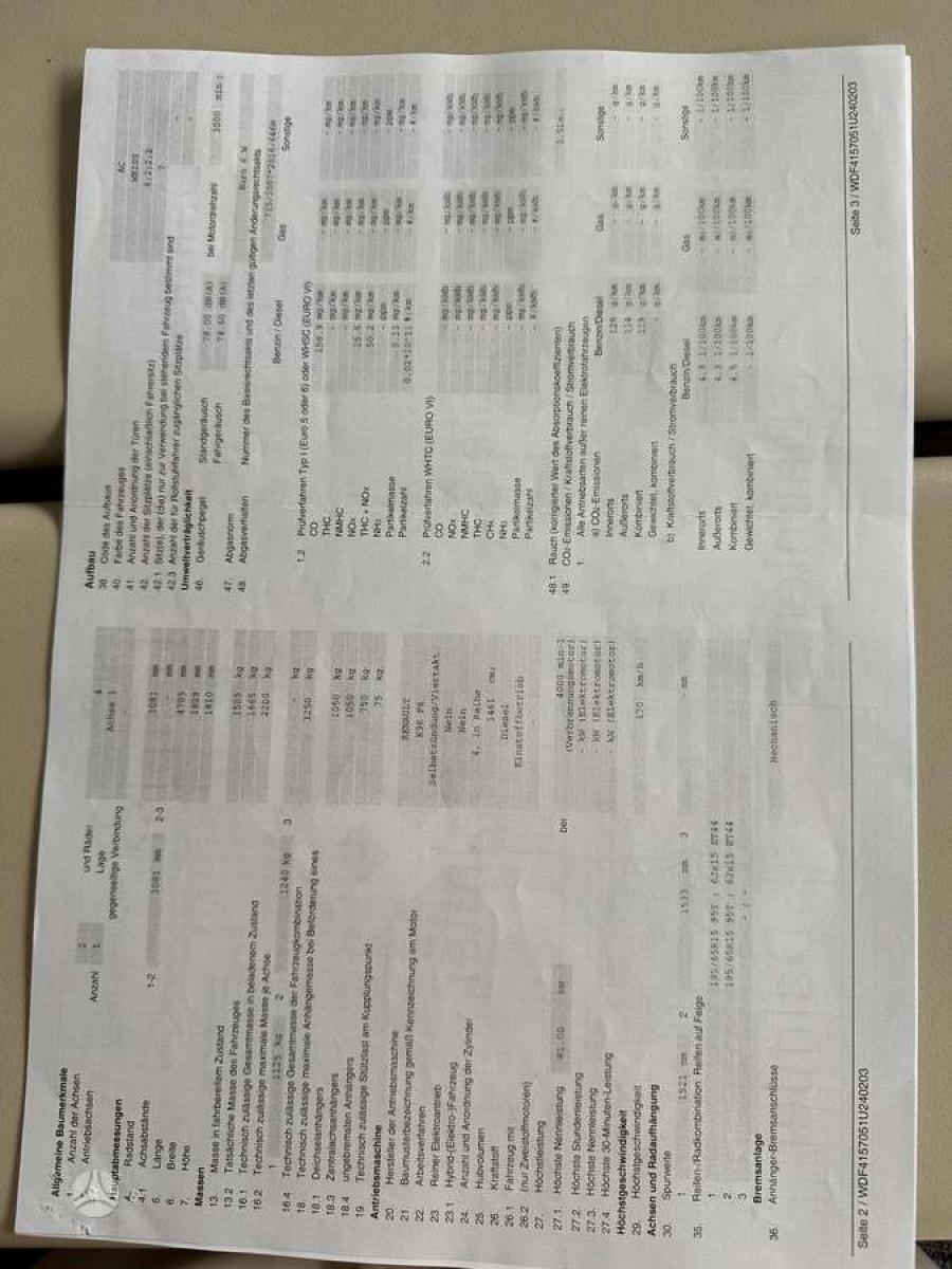 Белый Мерседес Ситан 2018 в Утена, объемом двигателя 1.50 л и пробегом 240 тыс. км за 6999 €, фото 8 на AUTOMOTO.COM.LV