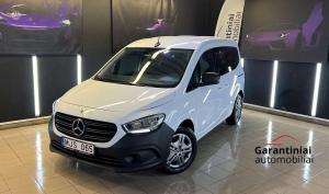 White Mercedes-Benz Citan 2022 in Vilnius, with an engine capacity of 1.50 L and mileage of 67 thousand km for 14950 €, photo  on AUTOMOTO.COM.LV