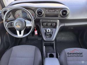 White Mercedes-Benz Citan 2022 in Vilnius, with an engine capacity of 1.50 L and mileage of 67 thousand km for 14950 €, photo 7 on AUTOMOTO.COM.LV