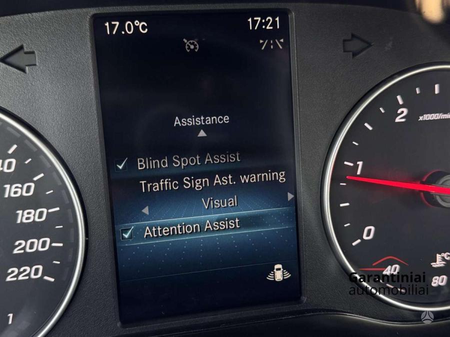 White Mercedes-Benz Citan 2022 in Vilnius, with an engine capacity of 1.50 L and mileage of 67 thousand km for 14950 €, photo 14 on AUTOMOTO.COM.LV