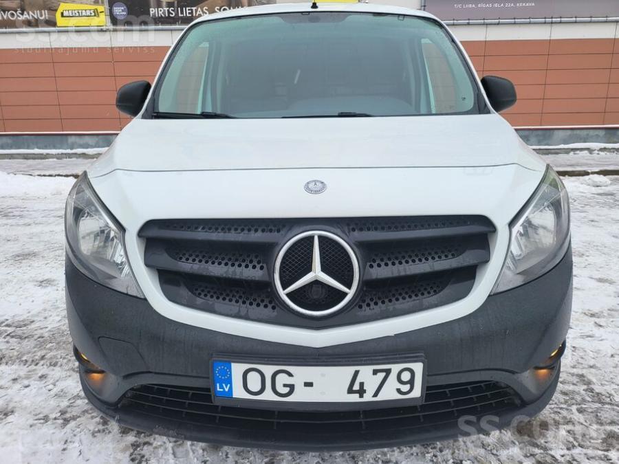 Balts Mercedes-Benz Citan 2018 Rīga, ar dzinēja tilpumu 1.50 L un nobraukumu 230 tūkst. km par 6700 €, foto 3 vietnē AUTOMOTO.COM.LV