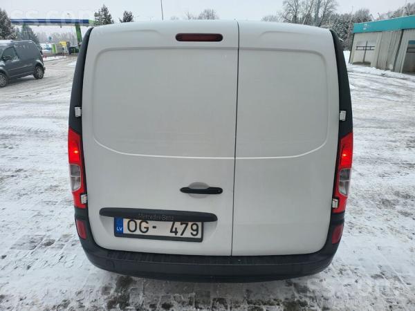 White Mercedes-Benz Citan 2018 in Riga, with an engine capacity of 1.50 L and mileage of 230 thousand km for 6700 €, photo 5 on AUTOMOTO.COM.LV