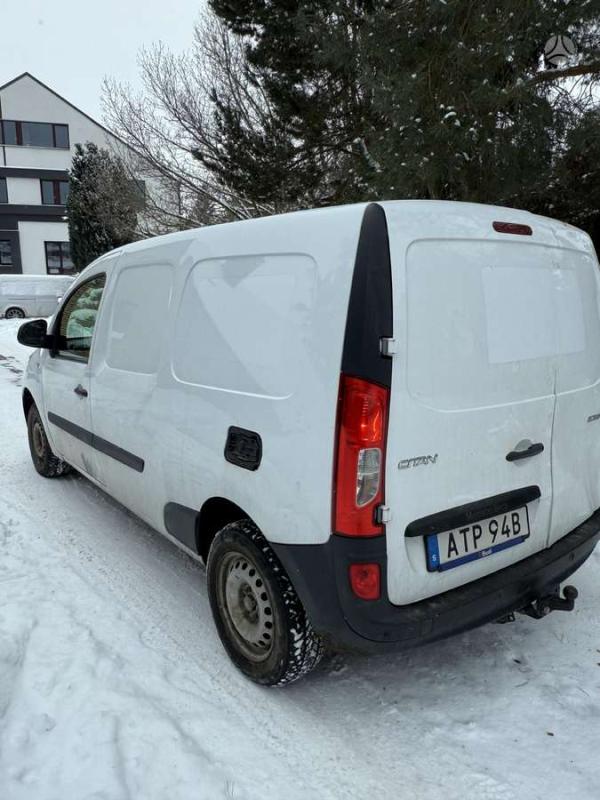 White Mercedes-Benz Citan 2021 in Kaunas, with an engine capacity of 1.50 L and mileage of 147 thousand km for 6000 €, photo 6 on AUTOMOTO.COM.LV