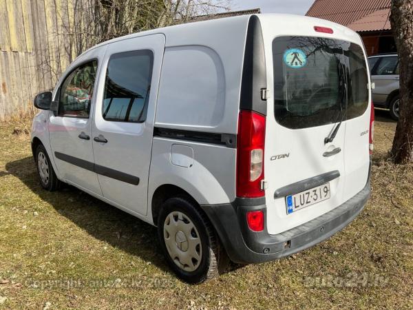 White Mercedes-Benz Citan 2013 in Kilingi-Nomme, with an engine capacity of 1.46 L and mileage of 274 thousand km for 4200 €, photo 3 on AUTOMOTO.COM.LV
