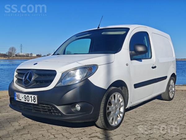 Balts Mercedes-Benz Citan 2014 Liepāja, ar dzinēja tilpumu 1.50 L un nobraukumu 217 tūkst. km par 4590 €, foto 1 vietnē AUTOMOTO.COM.LV