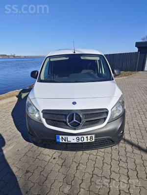 White Mercedes-Benz Citan 2014 in Liepaja, with an engine capacity of 1.50 L and mileage of 217 thousand km for 4590 €, photo 3 on AUTOMOTO.COM.LV
