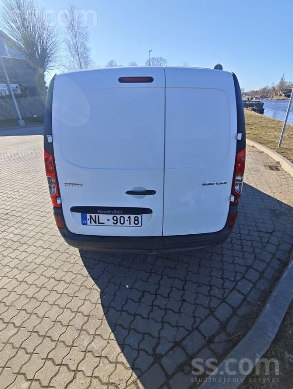 Balts Mercedes-Benz Citan 2014 Liepāja, ar dzinēja tilpumu 1.50 L un nobraukumu 217 tūkst. km par 4590 €, foto 7 vietnē AUTOMOTO.COM.LV