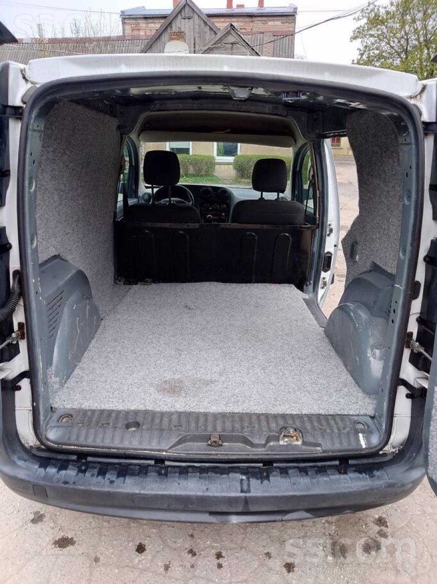 White Mercedes-Benz Citan 2014 in Liepaja, with an engine capacity of 1.50 L and mileage of 217 thousand km for 4590 €, photo 10 on AUTOMOTO.COM.LV