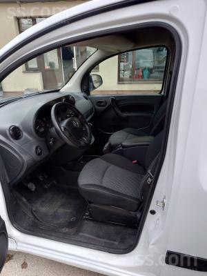 White Mercedes-Benz Citan 2014 in Liepaja, with an engine capacity of 1.50 L and mileage of 217 thousand km for 4590 €, photo 11 on AUTOMOTO.COM.LV