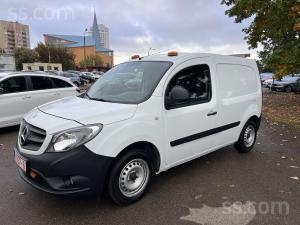 White Mercedes-Benz Citan 2017 in Limbazi, with an engine capacity of 1.50 L and mileage of 242 thousand km for 5950 €, photo  on AUTOMOTO.COM.LV