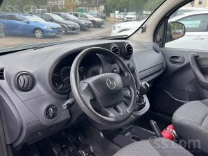 White Mercedes-Benz Citan 2017 in Limbazi, with an engine capacity of 1.50 L and mileage of 242 thousand km for 5950 €, photo 11 on AUTOMOTO.COM.LV