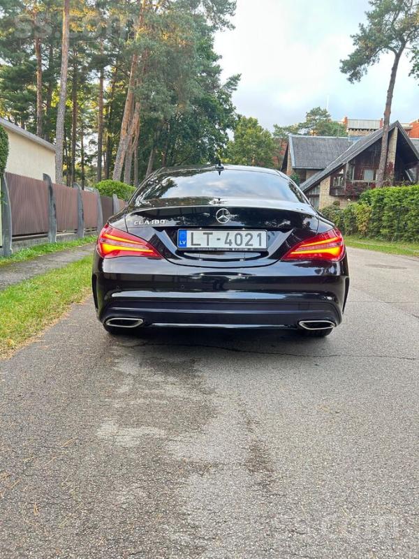 Black Mercedes-Benz CL 180 2018 in Riga, with an engine capacity of 1.60 L and mileage of 166 thousand km for 17500 €, photo 5 on AUTOMOTO.COM.LV