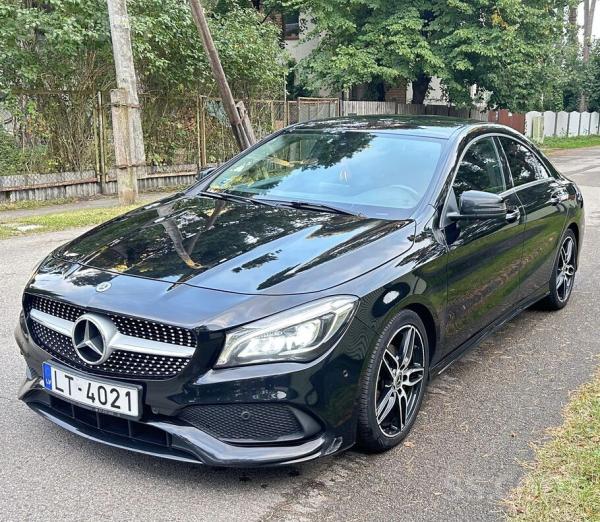 Black Mercedes-Benz CL 180 2018 in Riga, with an engine capacity of 1.60 L and mileage of 166 thousand km for 17500 €, photo 7 on AUTOMOTO.COM.LV