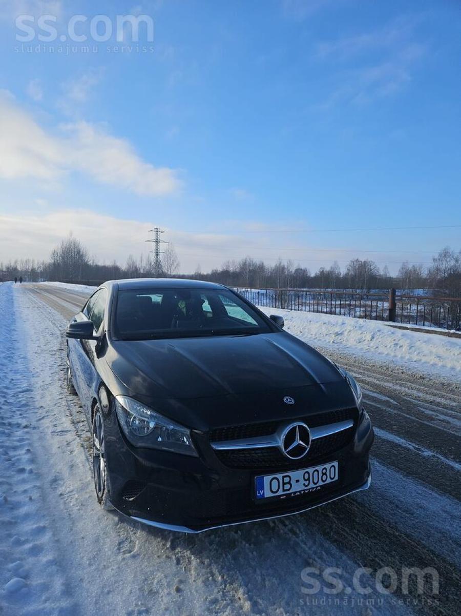 Black Mercedes-Benz CL 180 2018 in Jekabpils, with an engine capacity of 1.60 L and mileage of 235 thousand km for 15970 €, photo 2 on AUTOMOTO.COM.LV