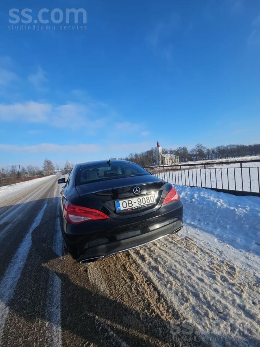Black Mercedes-Benz CL 180 2018 in Jekabpils, with an engine capacity of 1.60 L and mileage of 235 thousand km for 15970 €, photo 3 on AUTOMOTO.COM.LV