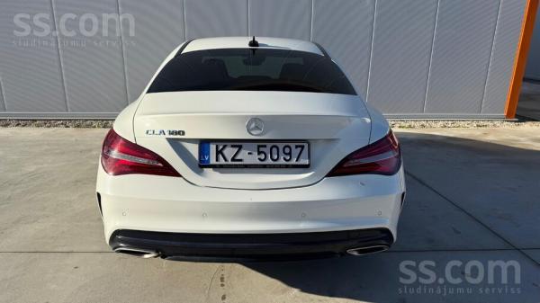 White Mercedes-Benz CL 180 2017 in Riga, with an engine capacity of 1.60 L and mileage of 118 thousand km for 15750 €, photo 10 on AUTOMOTO.COM.LV