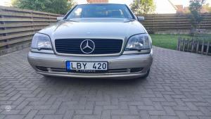 Brown Mercedes-Benz cl-420 1998 in Ukmerge, with an engine capacity of 4.20 L and mileage of 270 thousand km for 8400 €, photo  on AUTOMOTO.COM.LV