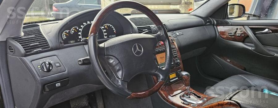 Melns Mercedes-Benz cl-500 2000 Dobele, ar dzinēja tilpumu 5.00 L un nobraukumu 450 tūkst. km par 6500 €, foto 26 vietnē AUTOMOTO.COM.LV