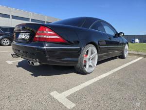 Melns Mercedes-Benz cl-500 2000 Šauļi, ar dzinēja tilpumu 5.00 L un nobraukumu 241 tūkst. km par 4600 €, foto 3 vietnē AUTOMOTO.COM.LV