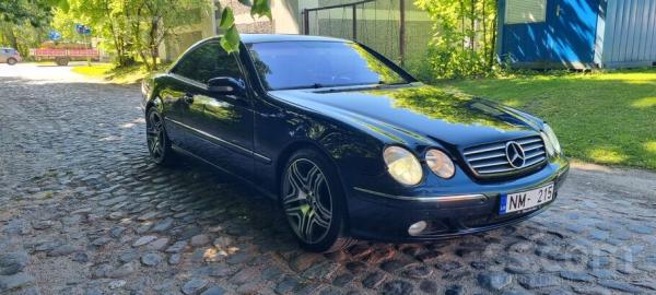 Black Mercedes-Benz cl-500 2001 in Riga, with an engine capacity of 5.00 L and mileage of 352 thousand km for 4500 €, photo 2 on AUTOMOTO.COM.LV