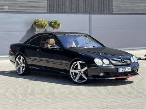 Melns Mercedes-Benz cl-500 2001 Šauļi, ar dzinēja tilpumu 4.97 L un nobraukumu 220 tūkst. km par 5600 €, foto 7 vietnē AUTOMOTO.COM.LV