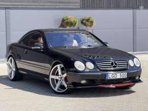 Melns Mercedes-Benz cl-500 2001 Šauļi, ar dzinēja tilpumu 4.97 L un nobraukumu 220 tūkst. km par 5600 €, foto 8 vietnē AUTOMOTO.COM.LV