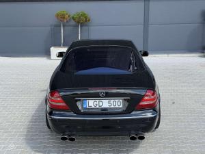 Melns Mercedes-Benz cl-500 2001 Šauļi, ar dzinēja tilpumu 4.97 L un nobraukumu 220 tūkst. km par 5600 €, foto 11 vietnē AUTOMOTO.COM.LV