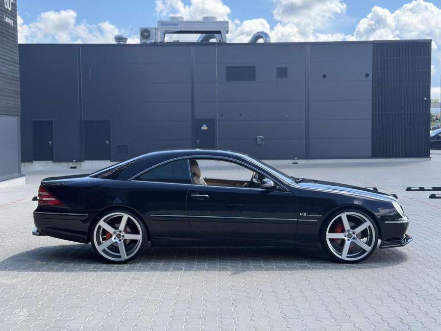 Melns Mercedes-Benz cl-500 2001 Šauļi, ar dzinēja tilpumu 4.97 L un nobraukumu 220 tūkst. km par 5600 €, foto 15 vietnē AUTOMOTO.COM.LV