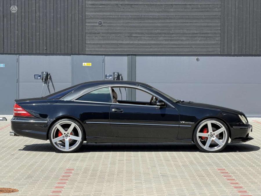 Melns Mercedes-Benz cl-500 2001 Šauļi, ar dzinēja tilpumu 4.97 L un nobraukumu 220 tūkst. km par 5600 €, foto 17 vietnē AUTOMOTO.COM.LV