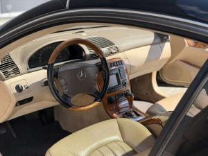Melns Mercedes-Benz cl-500 2001 Šauļi, ar dzinēja tilpumu 4.97 L un nobraukumu 220 tūkst. km par 5600 €, foto 19 vietnē AUTOMOTO.COM.LV