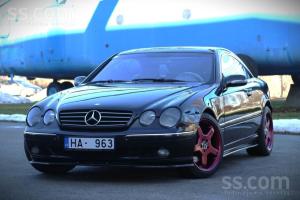 Melns Mercedes-Benz cl-500 2002 Rīga, ar dzinēja tilpumu 5.00 L un nobraukumu 300 tūkst. km par 7495 €, foto  vietnē AUTOMOTO.COM.LV