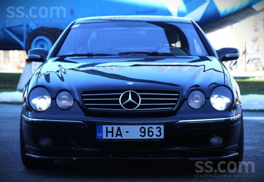 Melns Mercedes-Benz cl-500 2002 Rīga, ar dzinēja tilpumu 5.00 L un nobraukumu 300 tūkst. km par 7495 €, foto 3 vietnē AUTOMOTO.COM.LV