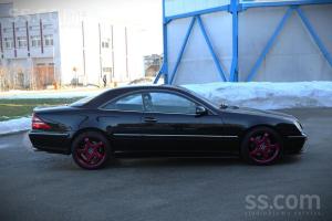 Melns Mercedes-Benz cl-500 2002 Rīga, ar dzinēja tilpumu 5.00 L un nobraukumu 300 tūkst. km par 7495 €, foto 5 vietnē AUTOMOTO.COM.LV