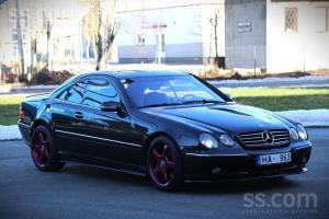 Melns Mercedes-Benz cl-500 2002 Rīga, ar dzinēja tilpumu 5.00 L un nobraukumu 300 tūkst. km par 7495 €, foto 6 vietnē AUTOMOTO.COM.LV