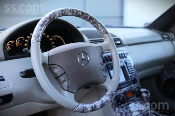Black Mercedes-Benz cl-500 2002 in Riga, with an engine capacity of 5.00 L and mileage of 300 thousand km for 7495 €, photo 10 on AUTOMOTO.COM.LV