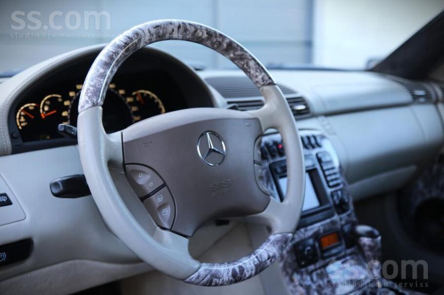 Melns Mercedes-Benz cl-500 2002 Rīga, ar dzinēja tilpumu 5.00 L un nobraukumu 300 tūkst. km par 7495 €, foto 11 vietnē AUTOMOTO.COM.LV