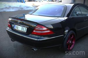 Melns Mercedes-Benz cl-500 2002 Rīga, ar dzinēja tilpumu 5.00 L un nobraukumu 300 tūkst. km par 7495 €, foto 18 vietnē AUTOMOTO.COM.LV