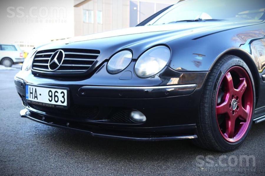 Melns Mercedes-Benz cl-500 2002 Rīga, ar dzinēja tilpumu 5.00 L un nobraukumu 300 tūkst. km par 7495 €, foto 22 vietnē AUTOMOTO.COM.LV