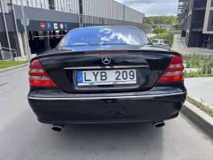 Melns Mercedes-Benz cl-500 2002 Viļņa, ar dzinēja tilpumu 5.00 L un nobraukumu 272 tūkst. km par 7000 €, foto 5 vietnē AUTOMOTO.COM.LV