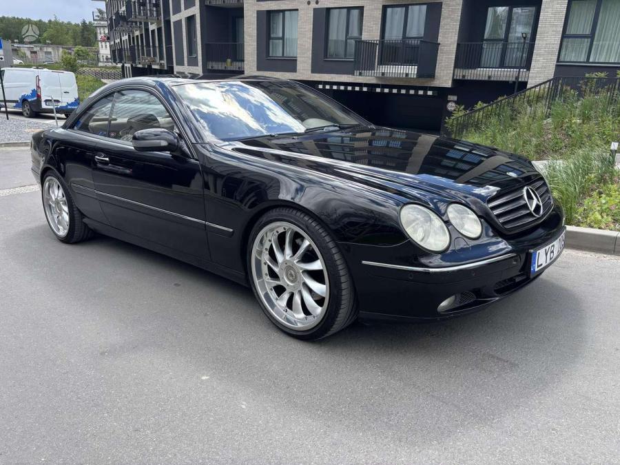 Melns Mercedes-Benz cl-500 2002 Viļņa, ar dzinēja tilpumu 5.00 L un nobraukumu 272 tūkst. km par 7000 €, foto 7 vietnē AUTOMOTO.COM.LV