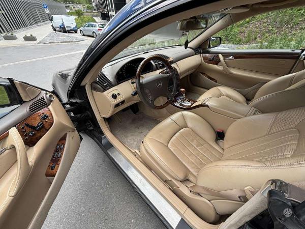 Melns Mercedes-Benz cl-500 2002 Viļņa, ar dzinēja tilpumu 5.00 L un nobraukumu 272 tūkst. km par 7000 €, foto 9 vietnē AUTOMOTO.COM.LV