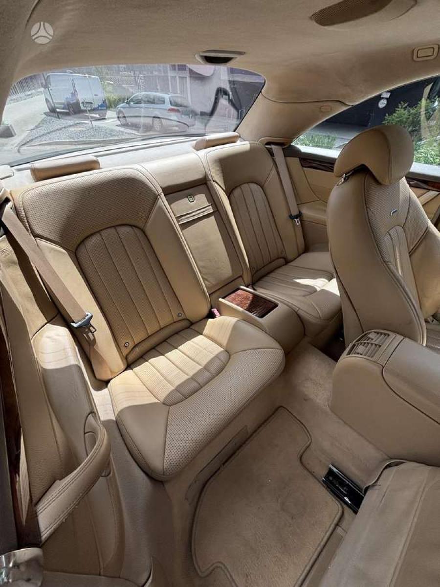 Melns Mercedes-Benz cl-500 2002 Viļņa, ar dzinēja tilpumu 5.00 L un nobraukumu 272 tūkst. km par 7000 €, foto 13 vietnē AUTOMOTO.COM.LV